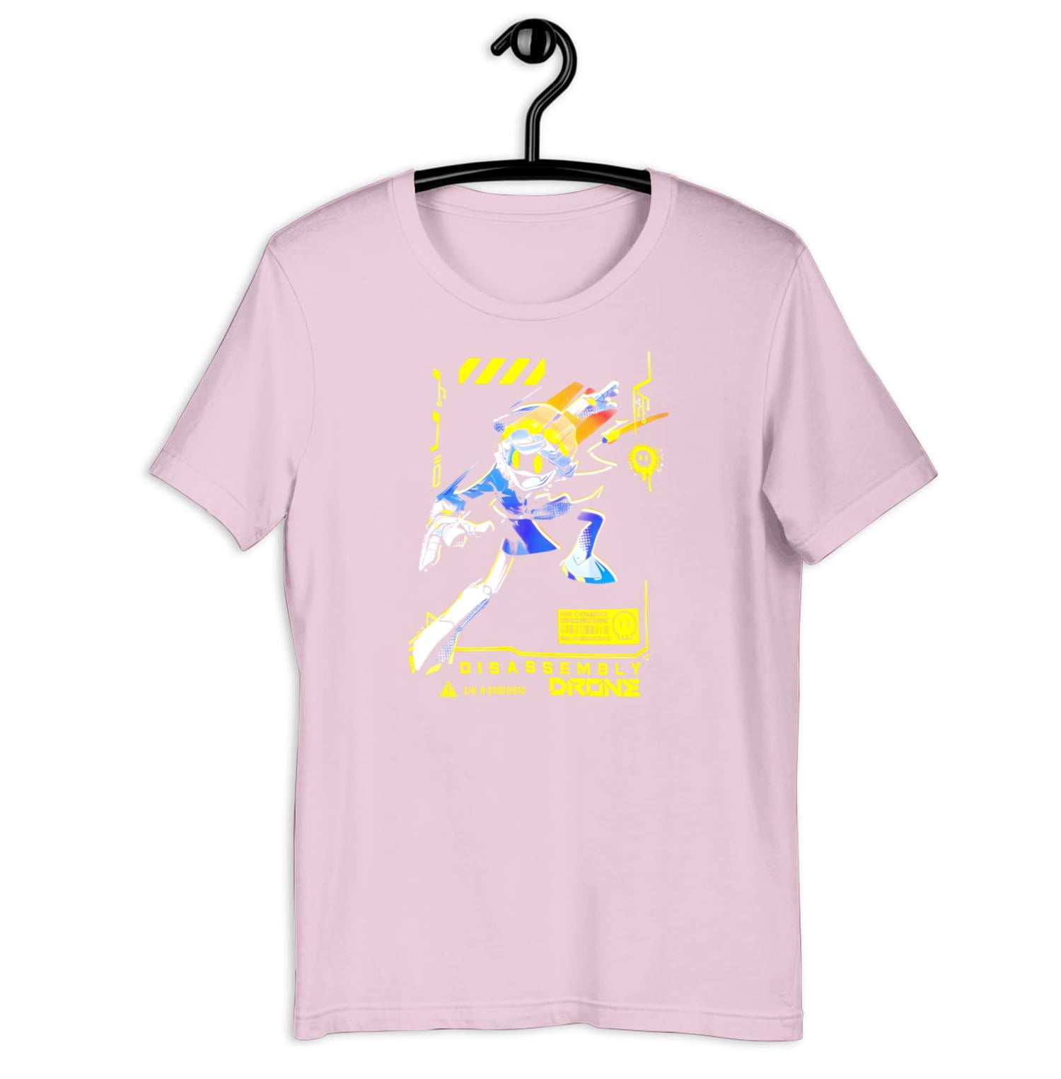 Disassembly Unit Animation Tribute Shirt, Sci-fi Robot Graphic Tee ...