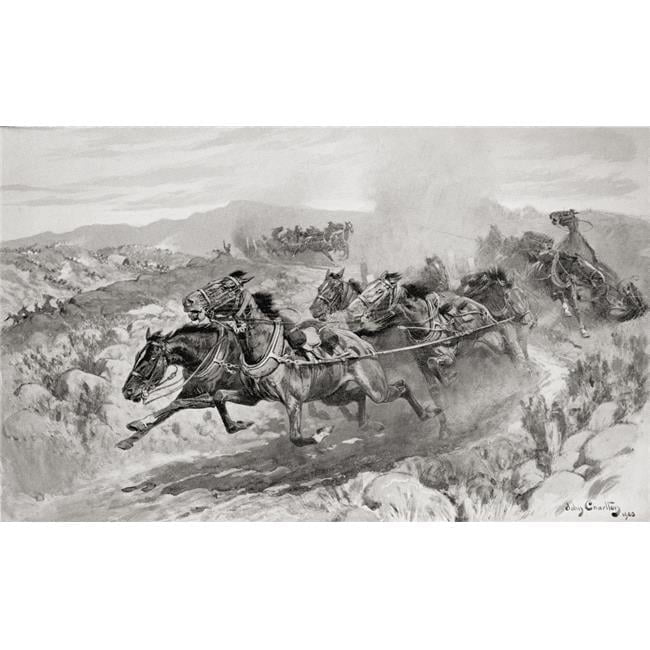 The Disaster At Koornspruit - South Africa - 30th March 1900 Driverless Teams Stampeding During ...