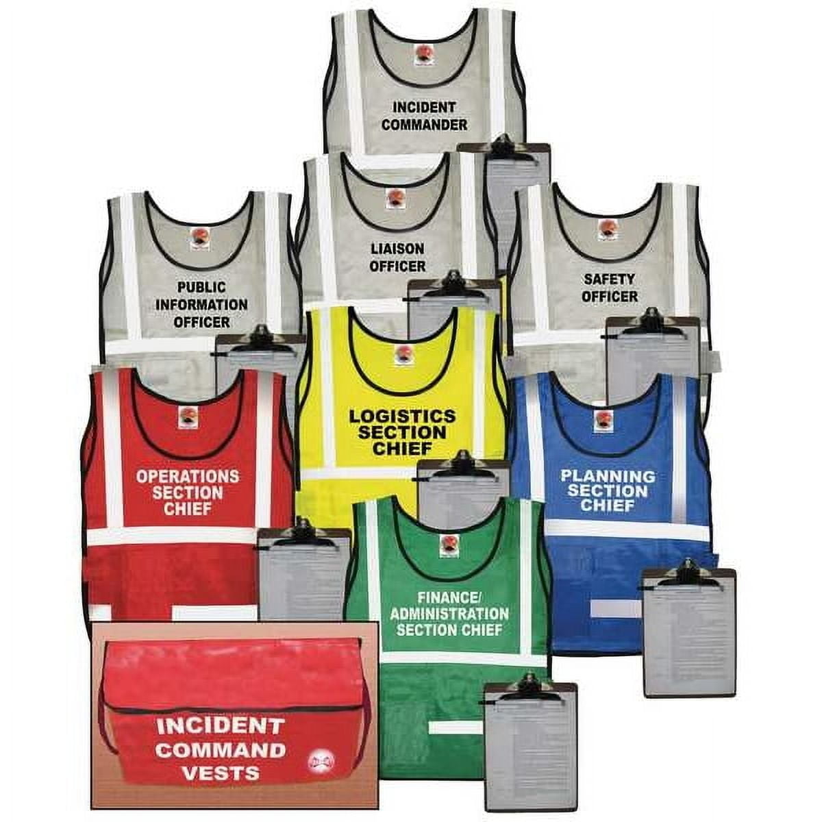 Disaster Management Systems Safety Vest,Assorted,Inc Cmnd,Univsl DMS ...