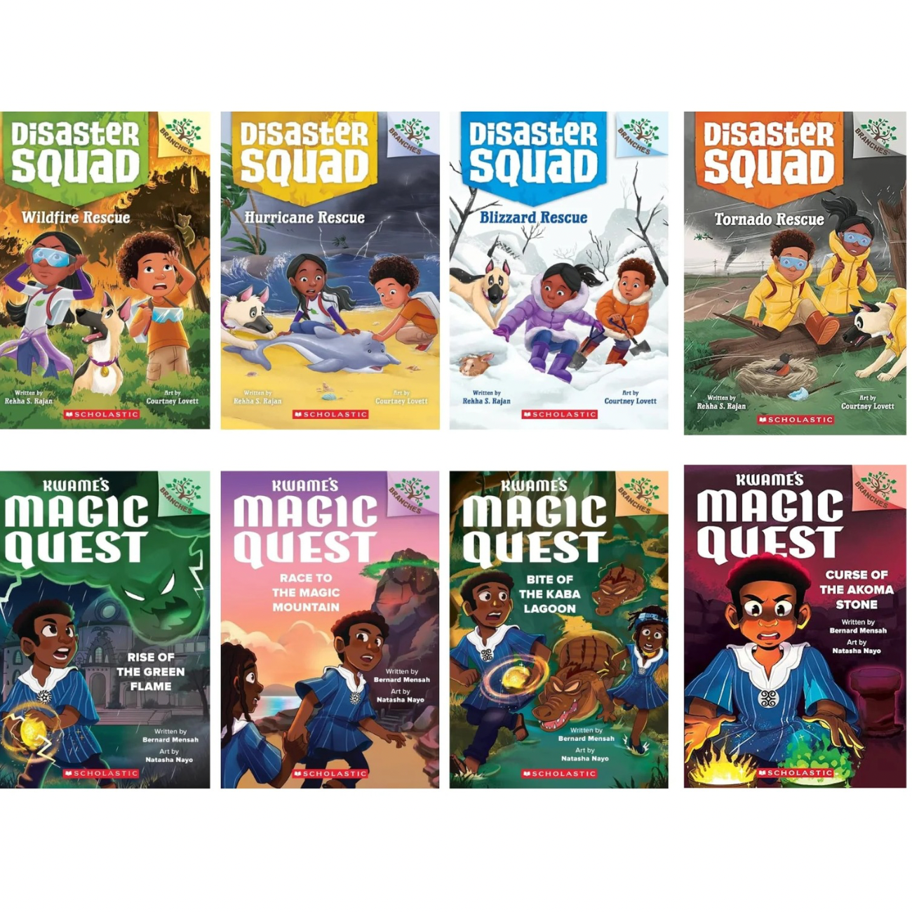 Disaster Squad and Kwame's Magic Quest : A Branches Book Set (8 ...