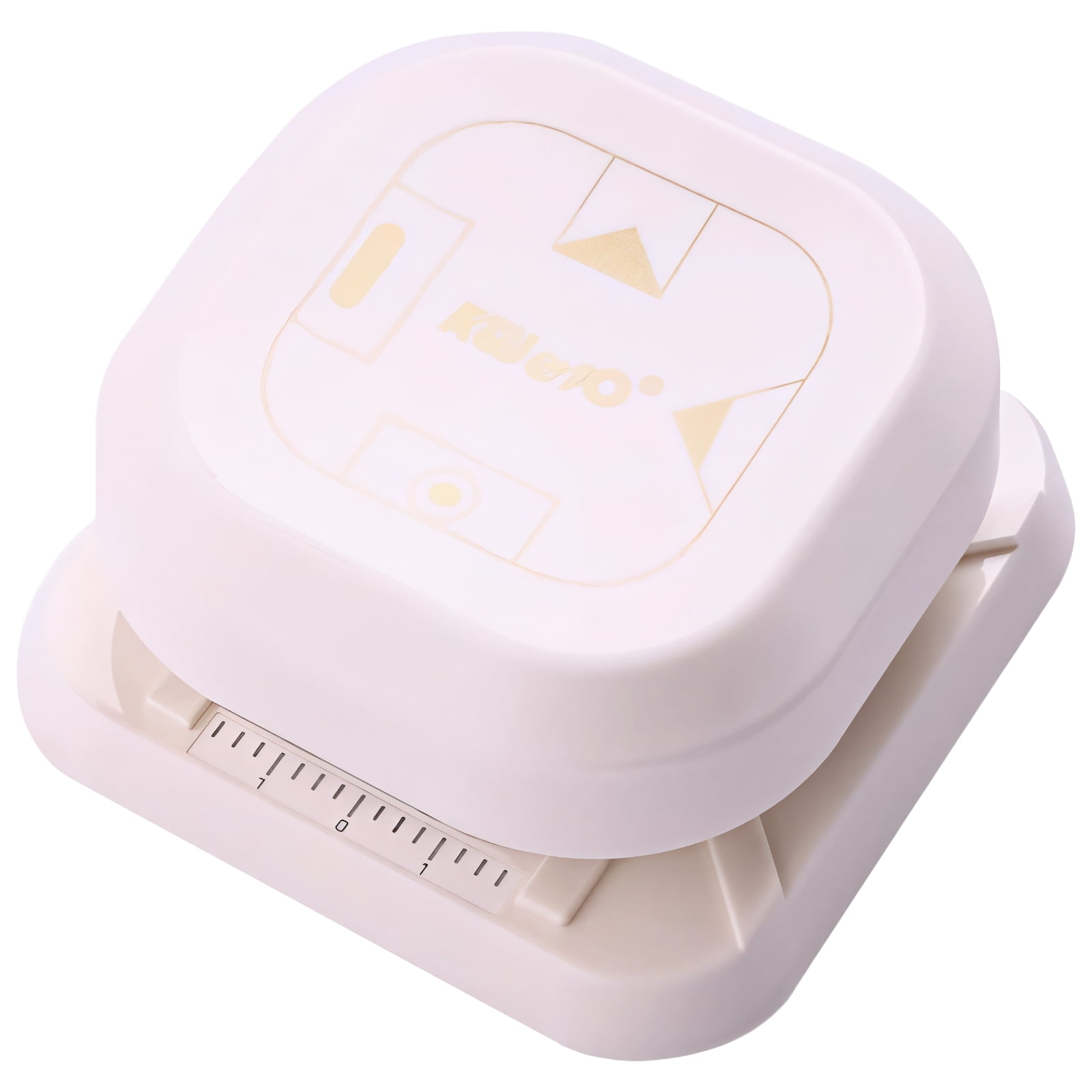 Disc Bound Hole Punch, 4-in-1 Multi-function Puncher for Planners ...