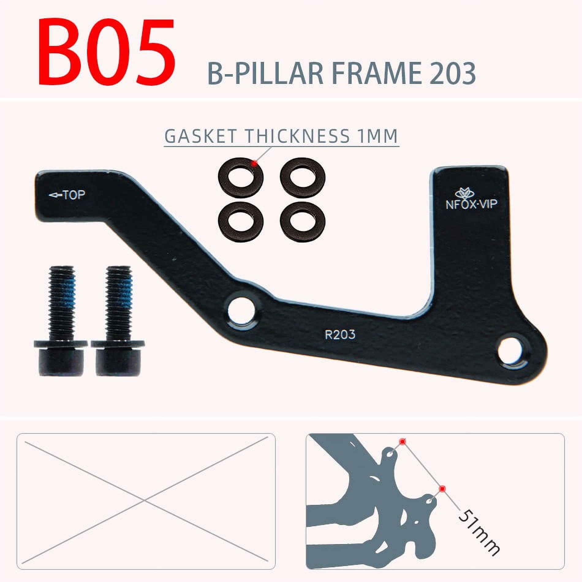 Disc Brake Adapter 180mm 203mm Brake Adapter Compact Design High ...