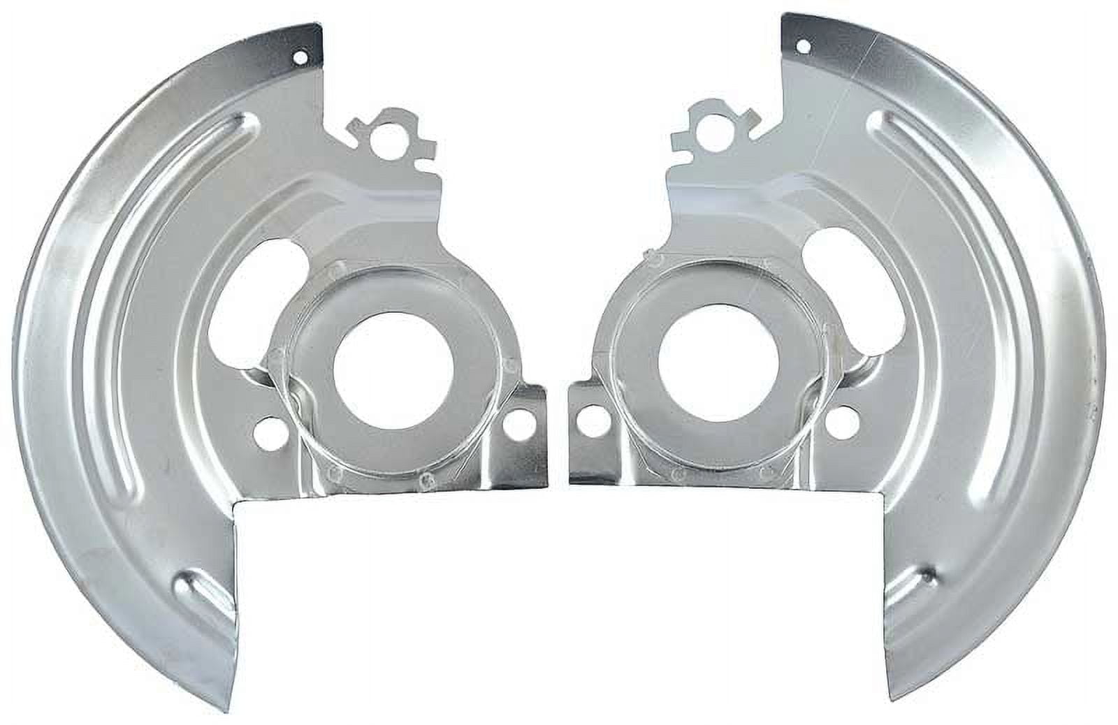 Disc Brake Backing Plate Set For 2" Drop Spindles GTO FIrebird Chevelle ...