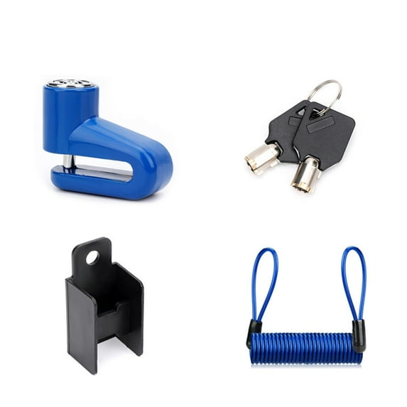 Disc Brake Lock Anti-Theft Alarm Sound Reminder Wheel Security Locks ...