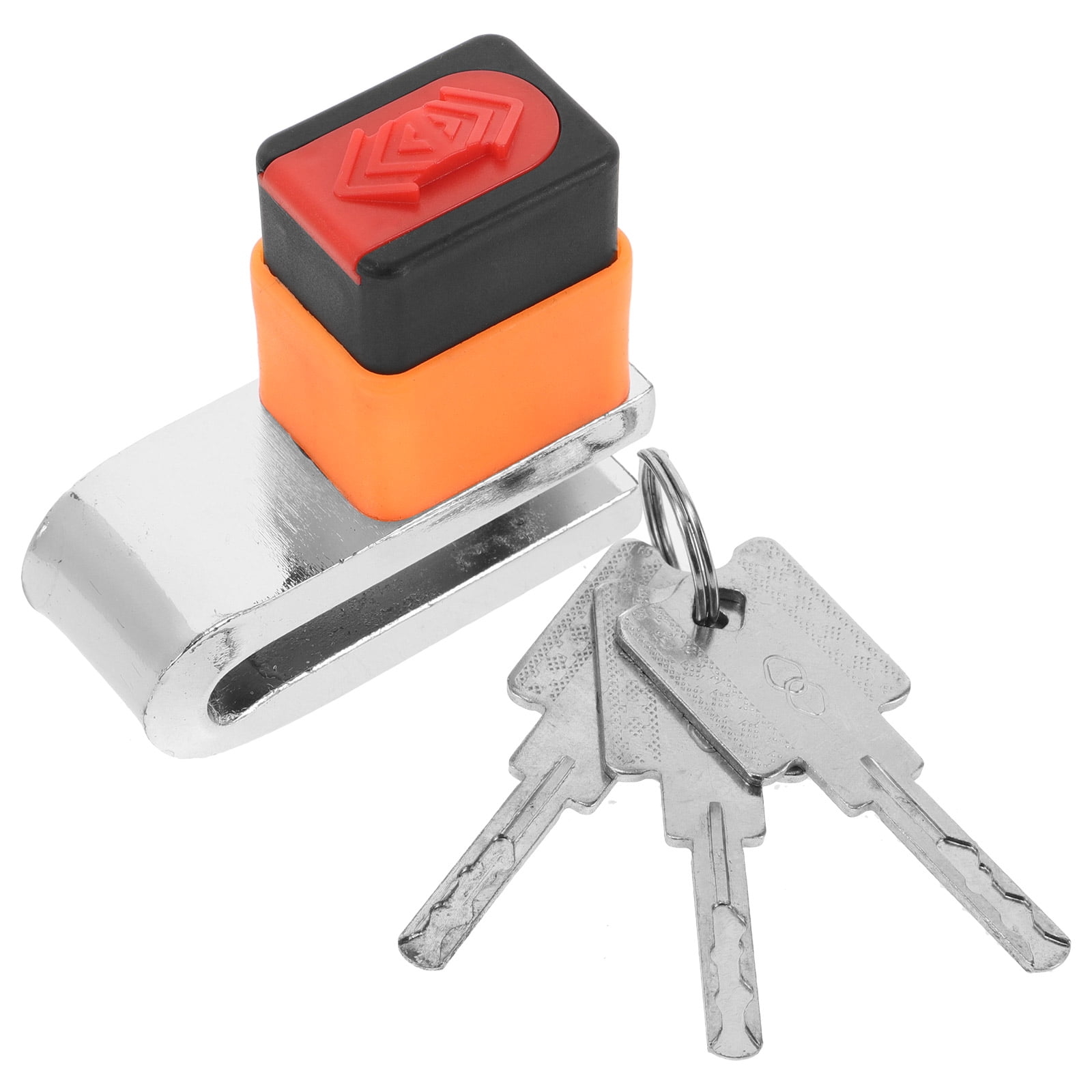 Disc Brake Lock Heavy Duty Alloy Steel Security Pin with 3 Keys for ...