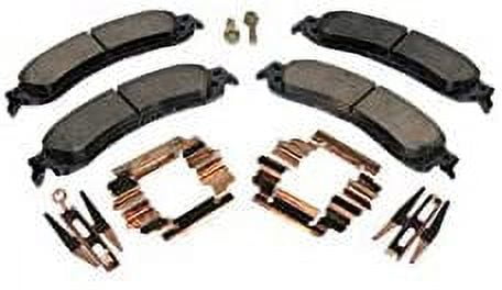 Disc Brake Pad Set Fits select: 2000-2001,2003-2005 CHEVROLET SILVERADO ...