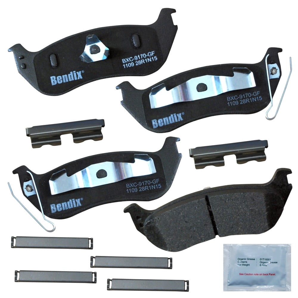 Disc Brake Pad Set Fits select: 2006-2010 FORD EXPLORER, 2007-2010 FORD ...