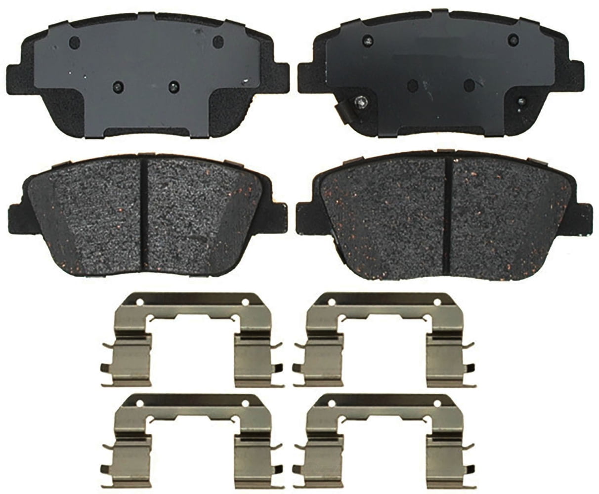 Disc Brake Pad Set Fits select: 2011-2014 HYUNDAI SONATA, 2011-2015 KIA OPTIMA - Walmart.com