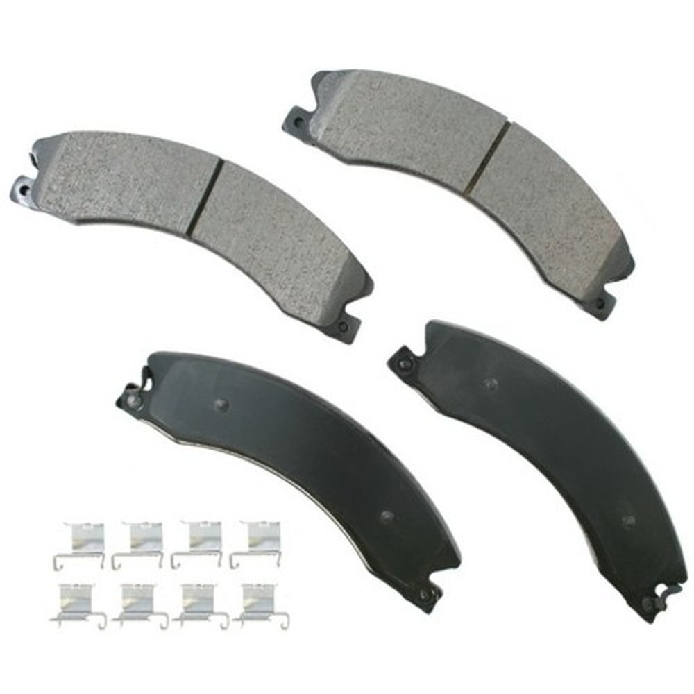 Disc Brake Pad Set Fits select: 2011-2019 CHEVROLET SILVERADO, 2011 ...