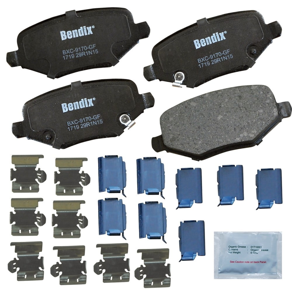 Disc Brake Pad Set Fits select: 2012-2016 CHRYSLER TOWN & COUNTRY, 2012 ...