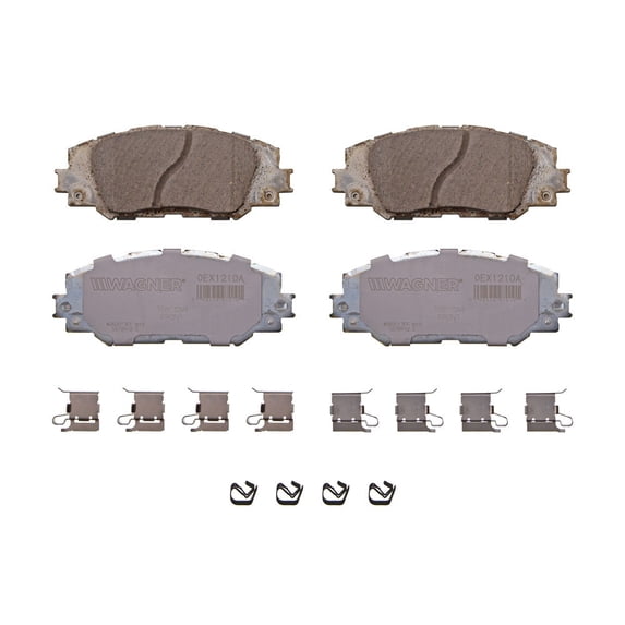 Wagner Ceramic Disc Brake Pad - Fits 2014-2019 Toyota Corolla - Walmart.com