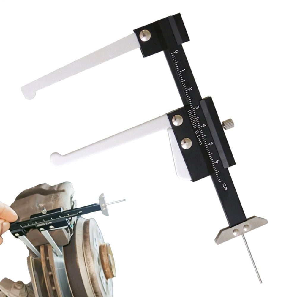 Disc Brake Rotor Micrometer, Fast Accurate Thickness Measuring Ruler, 0 ...