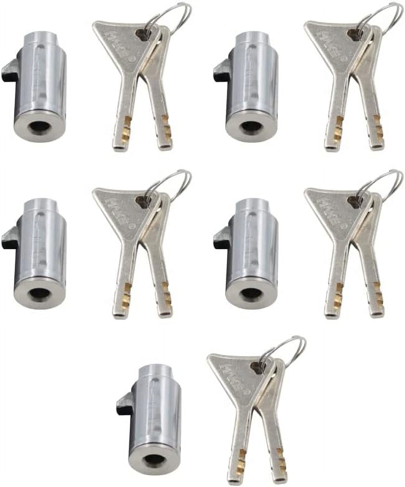 Disc-Detainer Cylinders, Cylinder Key Replacement, (5) Cylinders Keyed ...