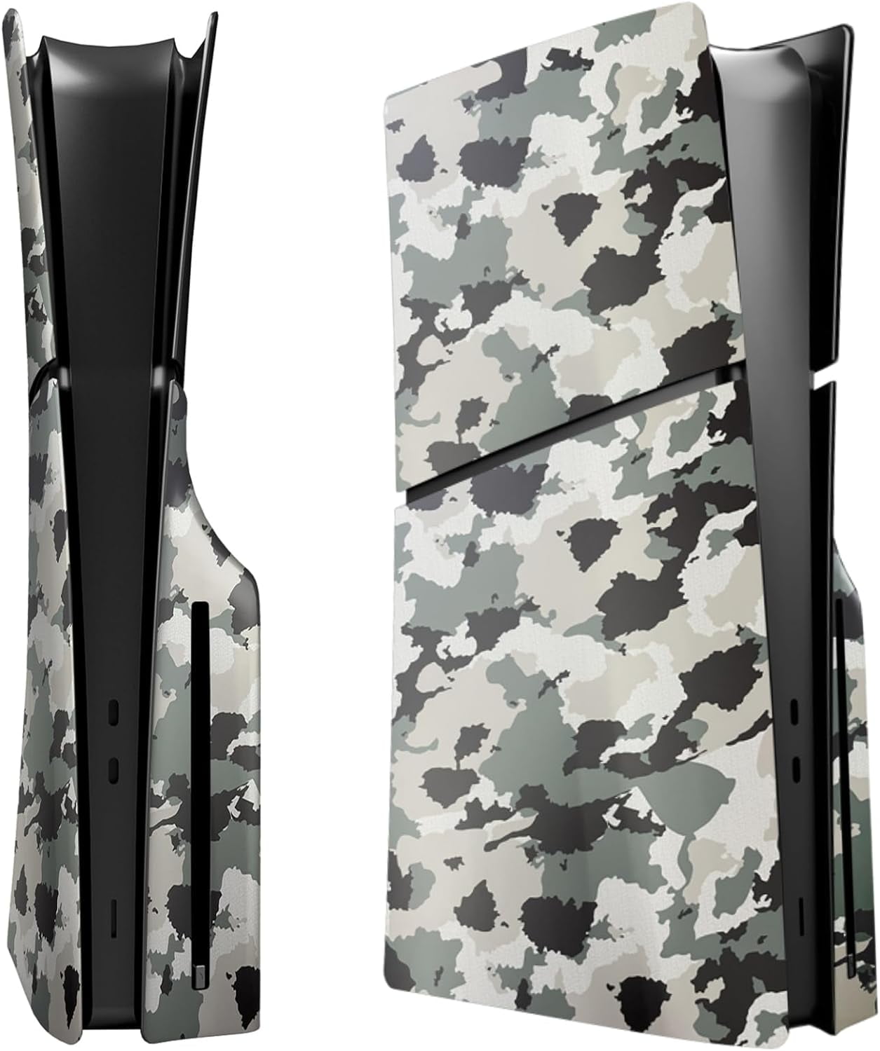 Disc Edition Cover Plates for PS5 Slim Console, Shell Panels Compatible ...