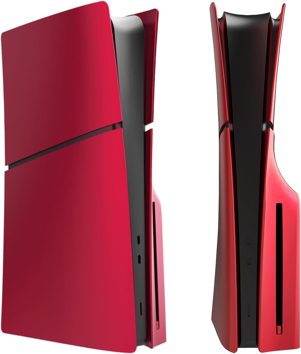 Disc Edition Cover Plates for PS5 Slim Console, Shell Panels Compatible ...