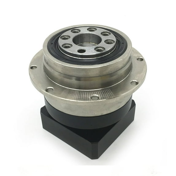 Disc Flange Output Planetary Gearbox 6.35 8 11 14mm Input Reducer Ratio ...
