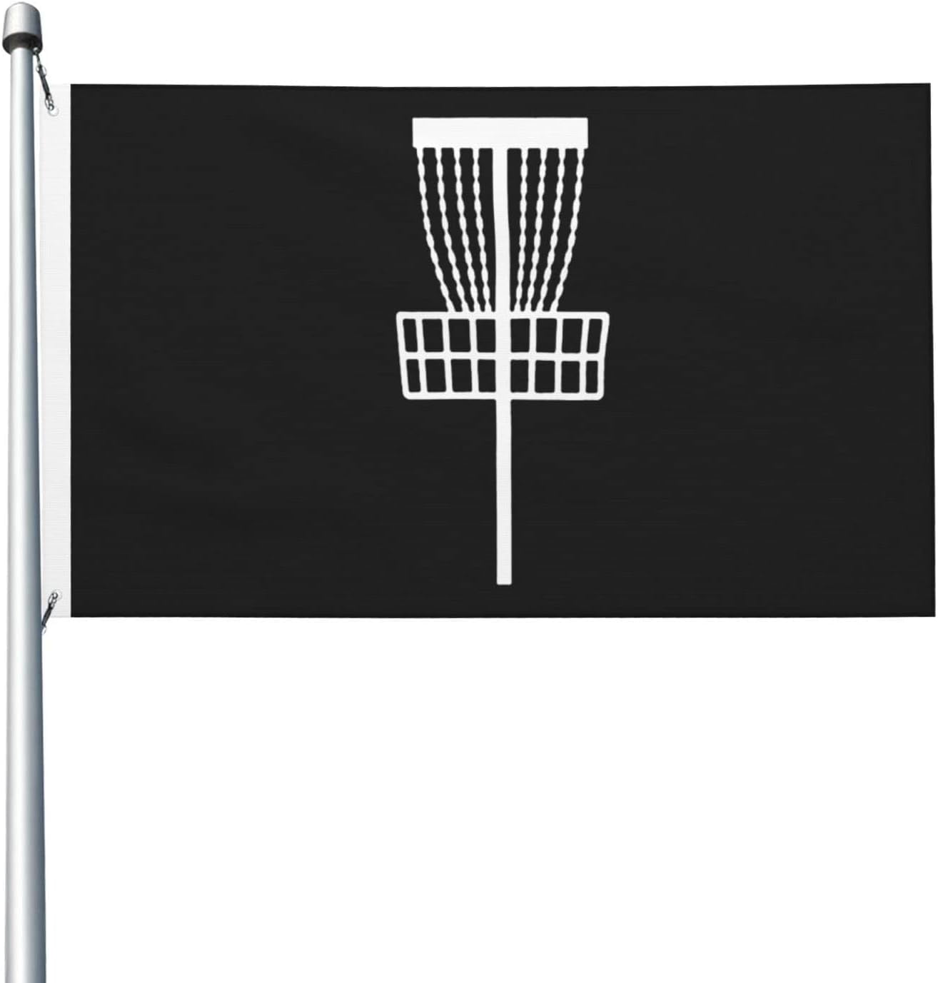 Disc Golf Basket Flag 3x5 Ft Outdoor Decoration Banner Yard Flag With ...