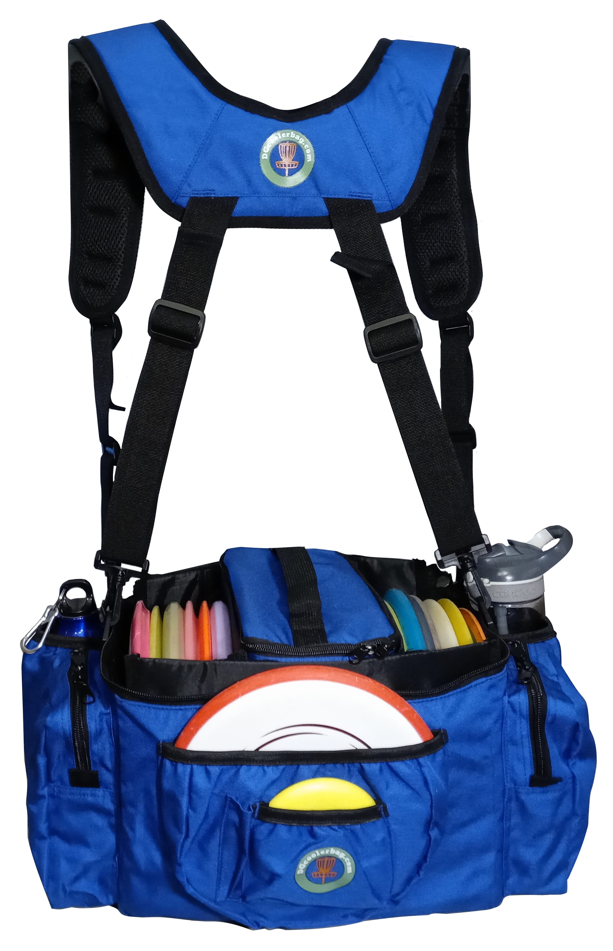 Disc Golf Cooler Bag with removeable cooler and included backpack ...