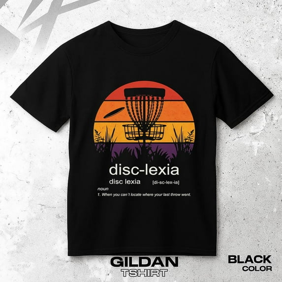 Disc Golf Funny Disc Lexia Meme Joke Frolf Player Humor Gift Unisex T ...