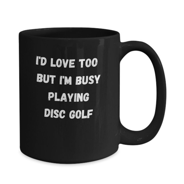 Disc Golf Mug - Fun Gift for Disc Golf Lovers, Frisbee Golf, and ...