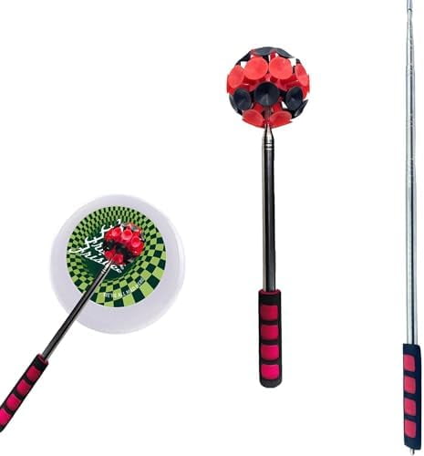 Disc Golf Retriever Stick 10FT – Extendable Pole with Suction & Hook ...