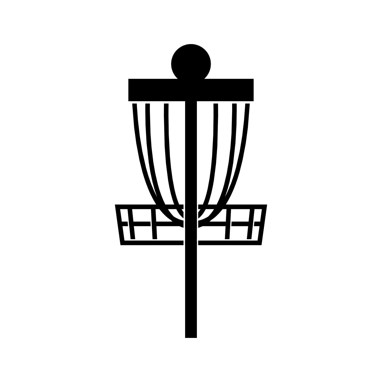 Disc Golf Sticker Decal Die Cut - Self Adhesive Vinyl - Weatherproof ...