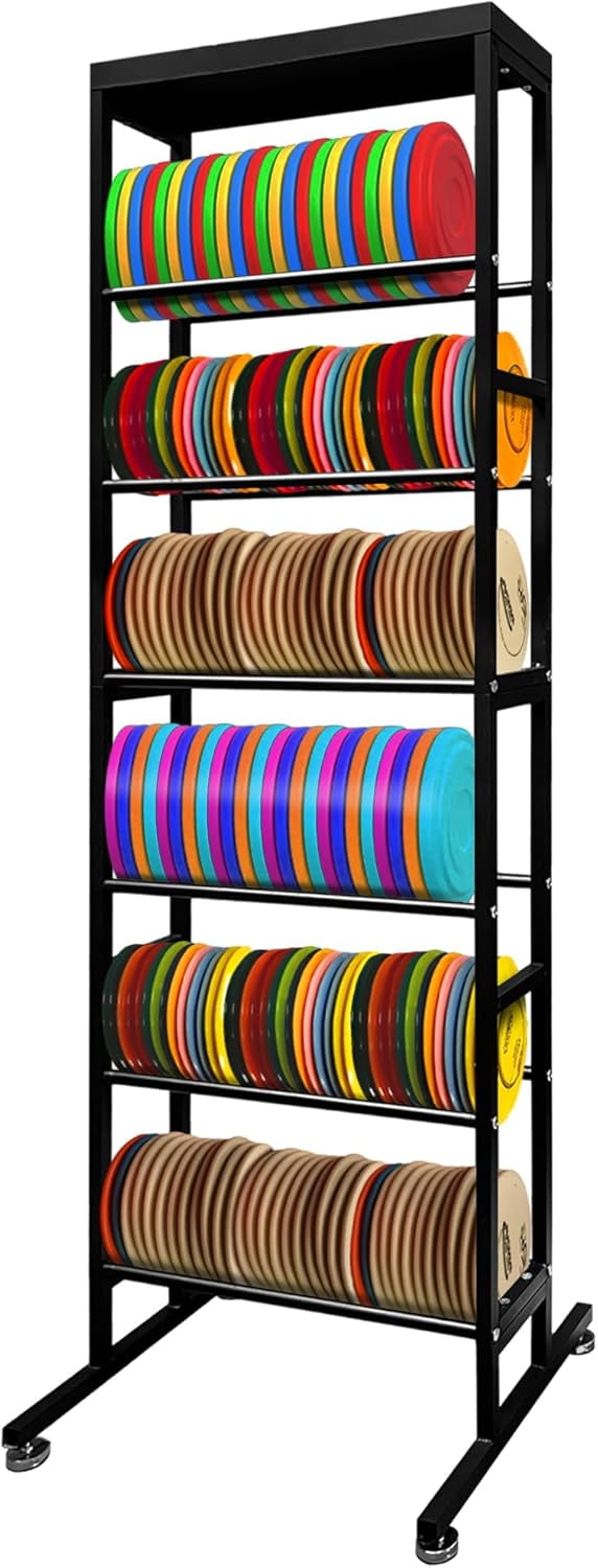 Disc Golf Storage 6 Tier Metal, Disc Golf Rack, Disc Golf Storage Rack ...