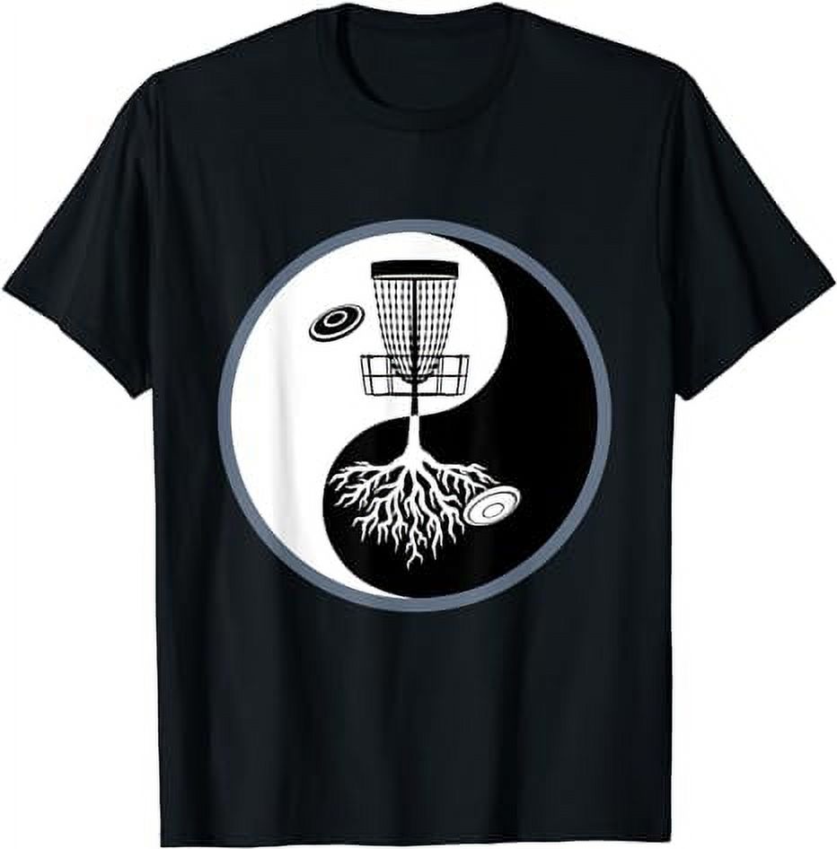 Disc Golf Tshirts for Men Women - Yin Yang T-Shirt - Walmart.com