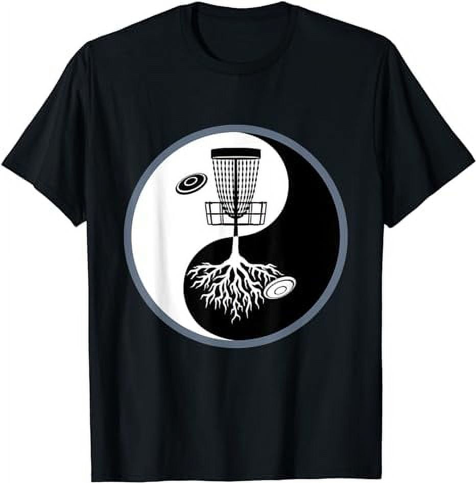 Disc Golf Tshirts for Men Women - Yin Yang T-Shirt - Walmart.com