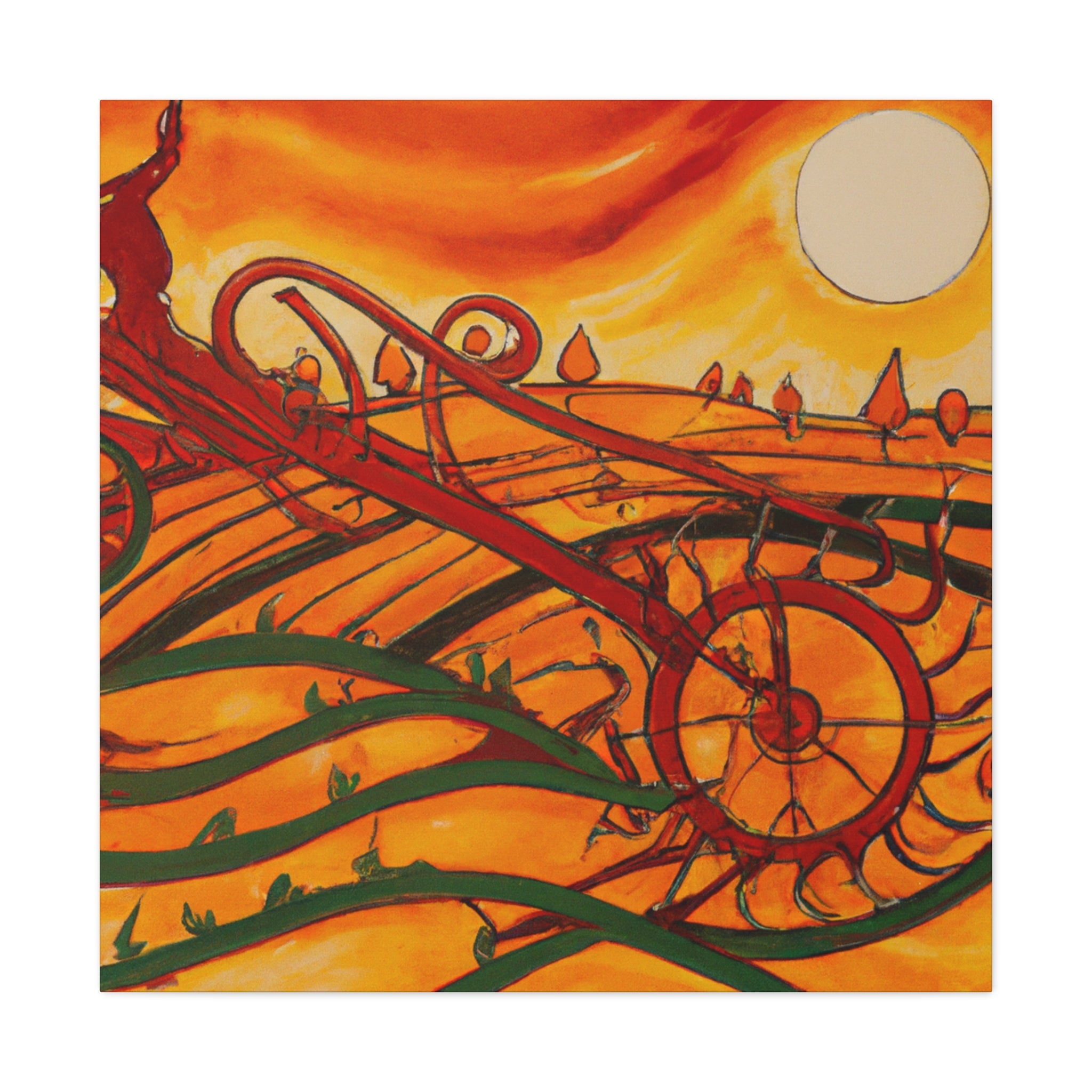 "Disc Harrow Discontent" - Canvas - Walmart.com