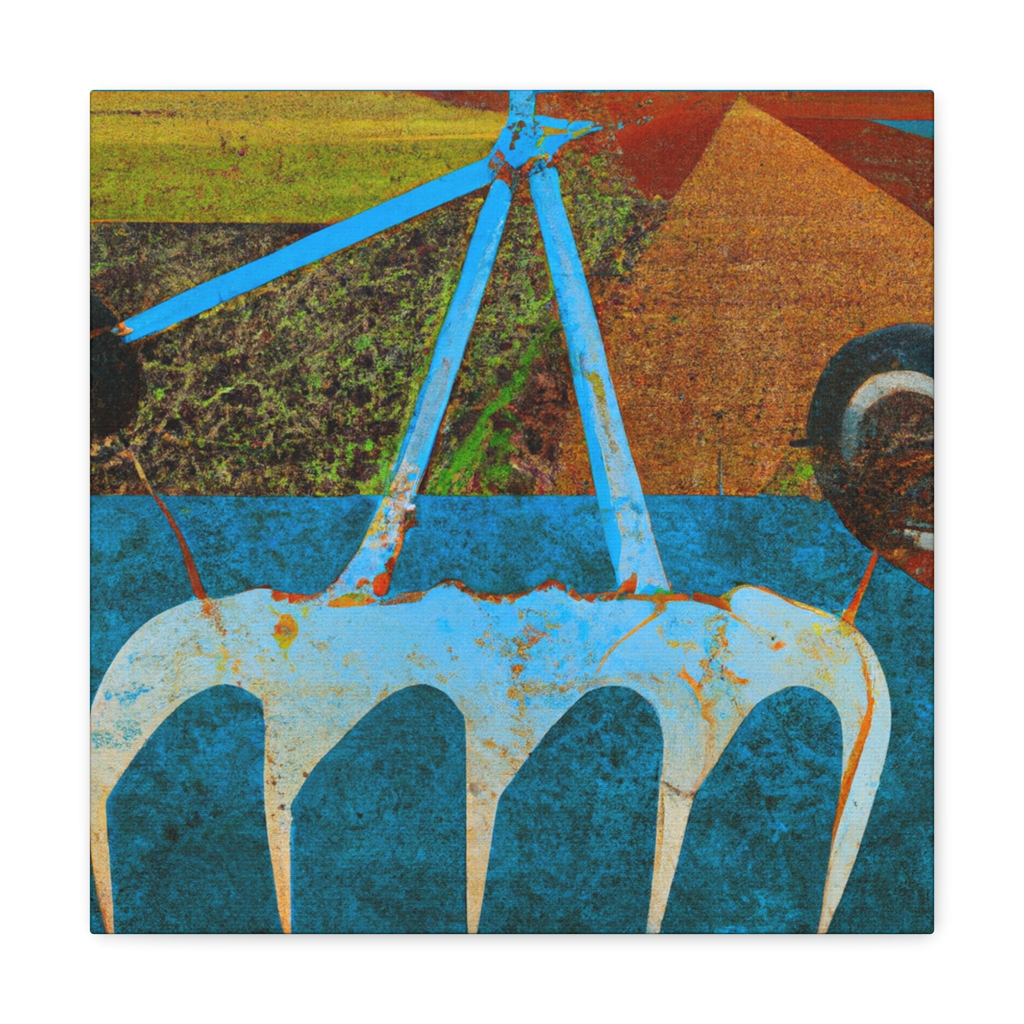 "Disc Harrow Dreamscape" - Canvas - Walmart.com