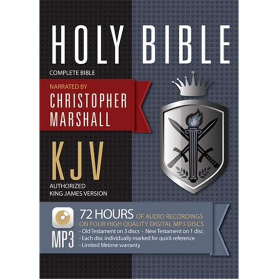 Disc Kjv Complete Bible Mp3 4 Cd - Walmart.com