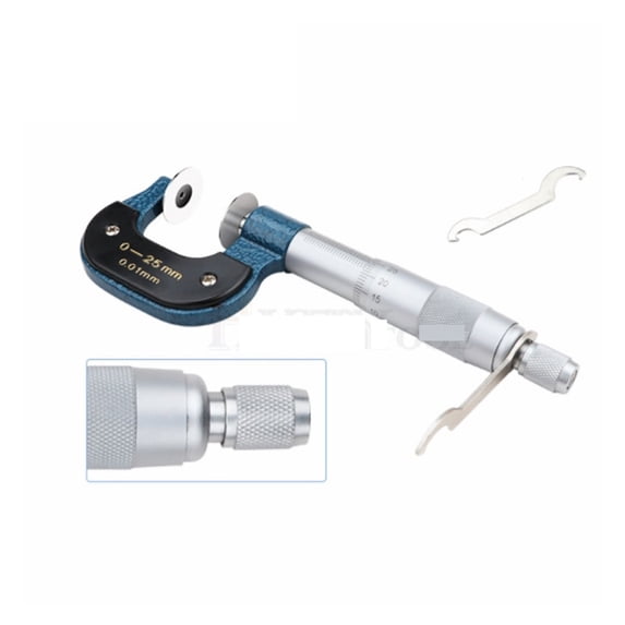 Disc Micrometer 0-25mm/0.01 Outside Micrometers For Lengths Of Gear ...