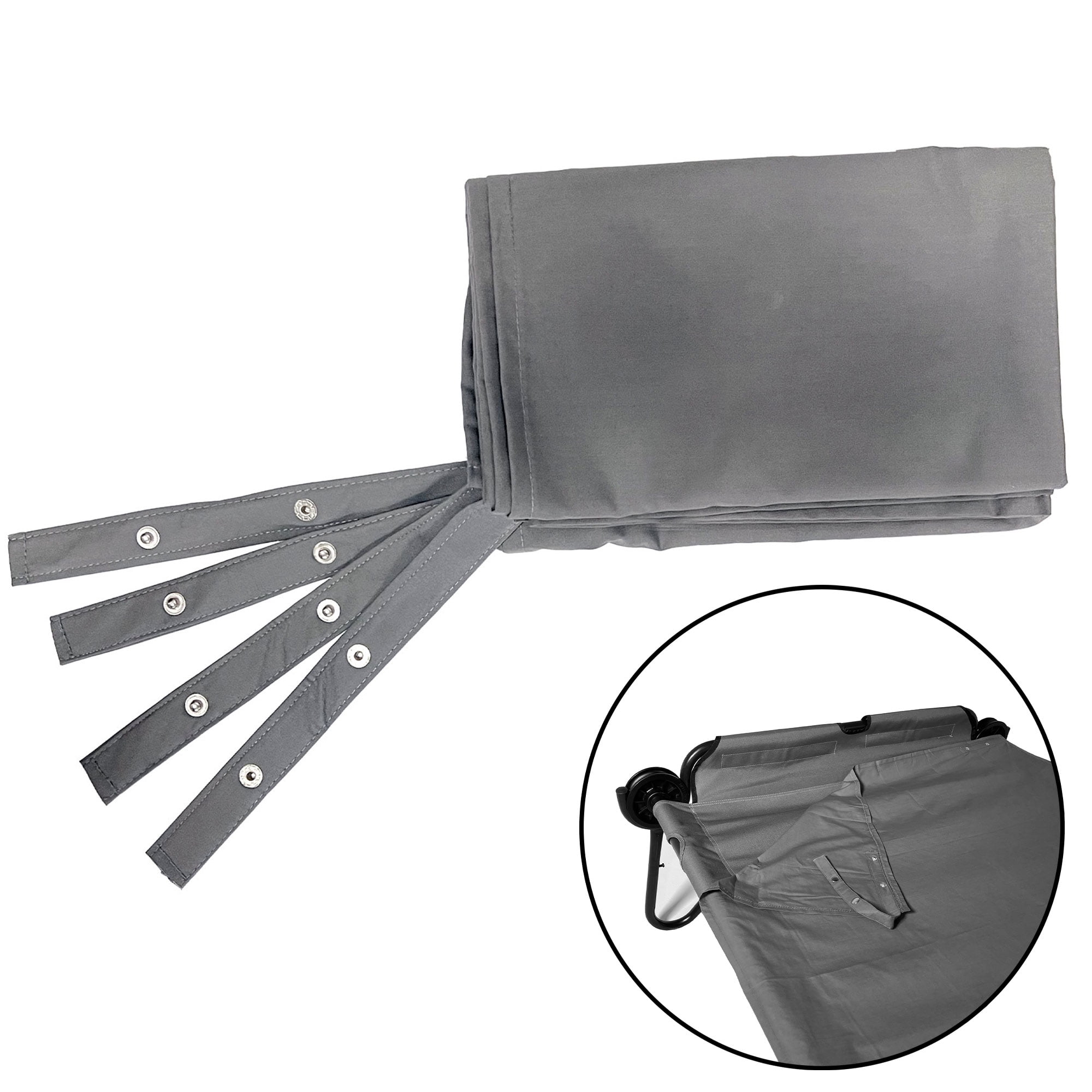 Disc-O-Bed 2XL Cot Sheet for Portable Folding Bed Systems and Camping ...