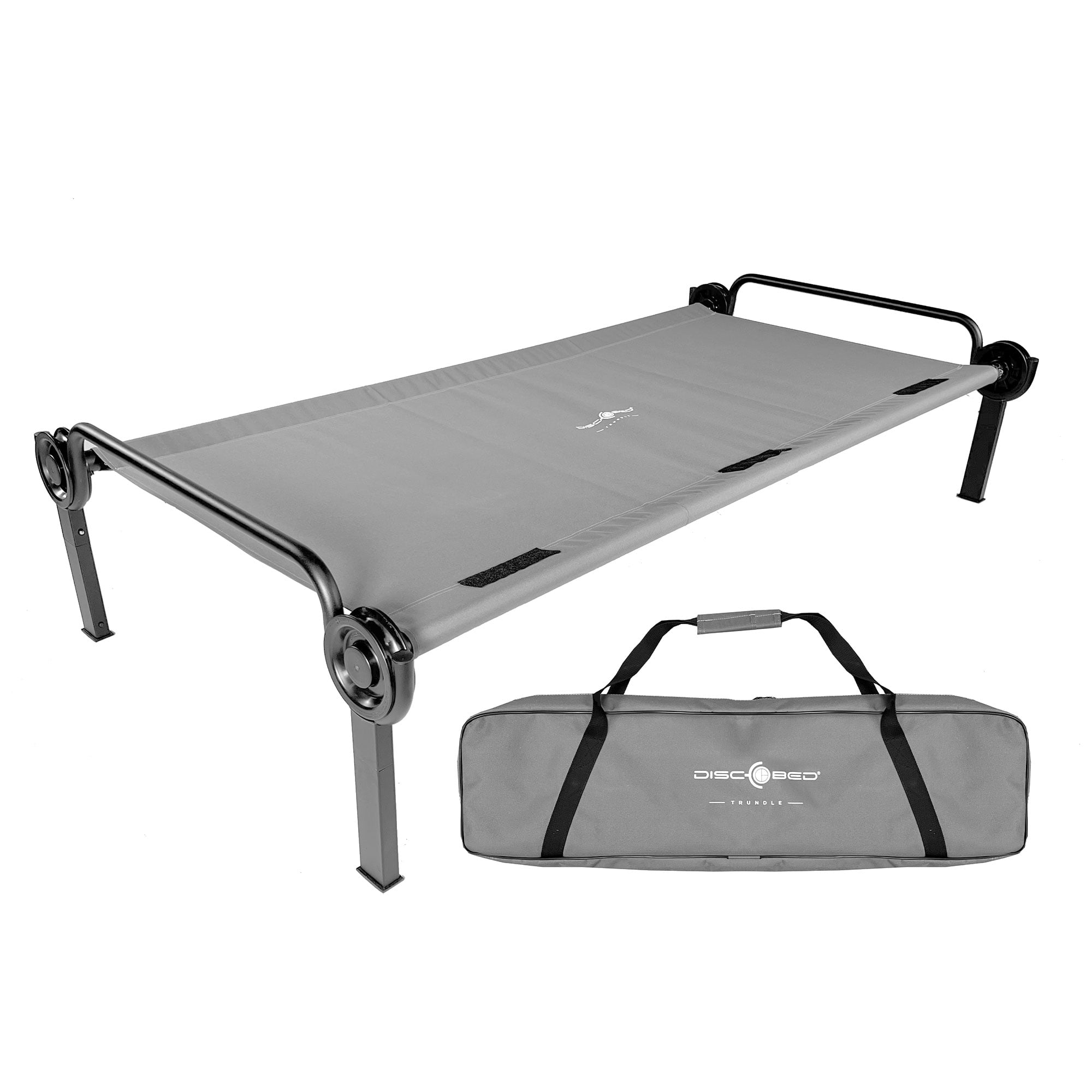 Disc-O-Bed Trundle Cot for XL/2XL Bunk Systems, Foldable & Adjustable ...