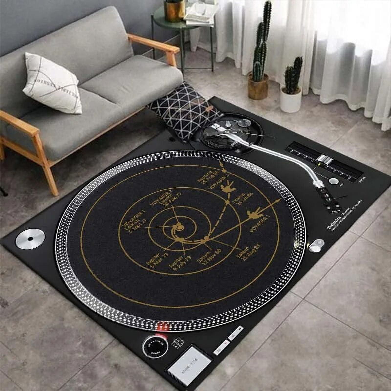 Disc Player Carpet for Living Room Area Rug rative Floor Gift ...