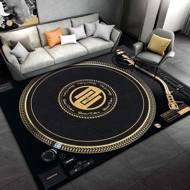 Disc Player Carpet for Living Room Area Rug rative Floor Rug Carpet ...