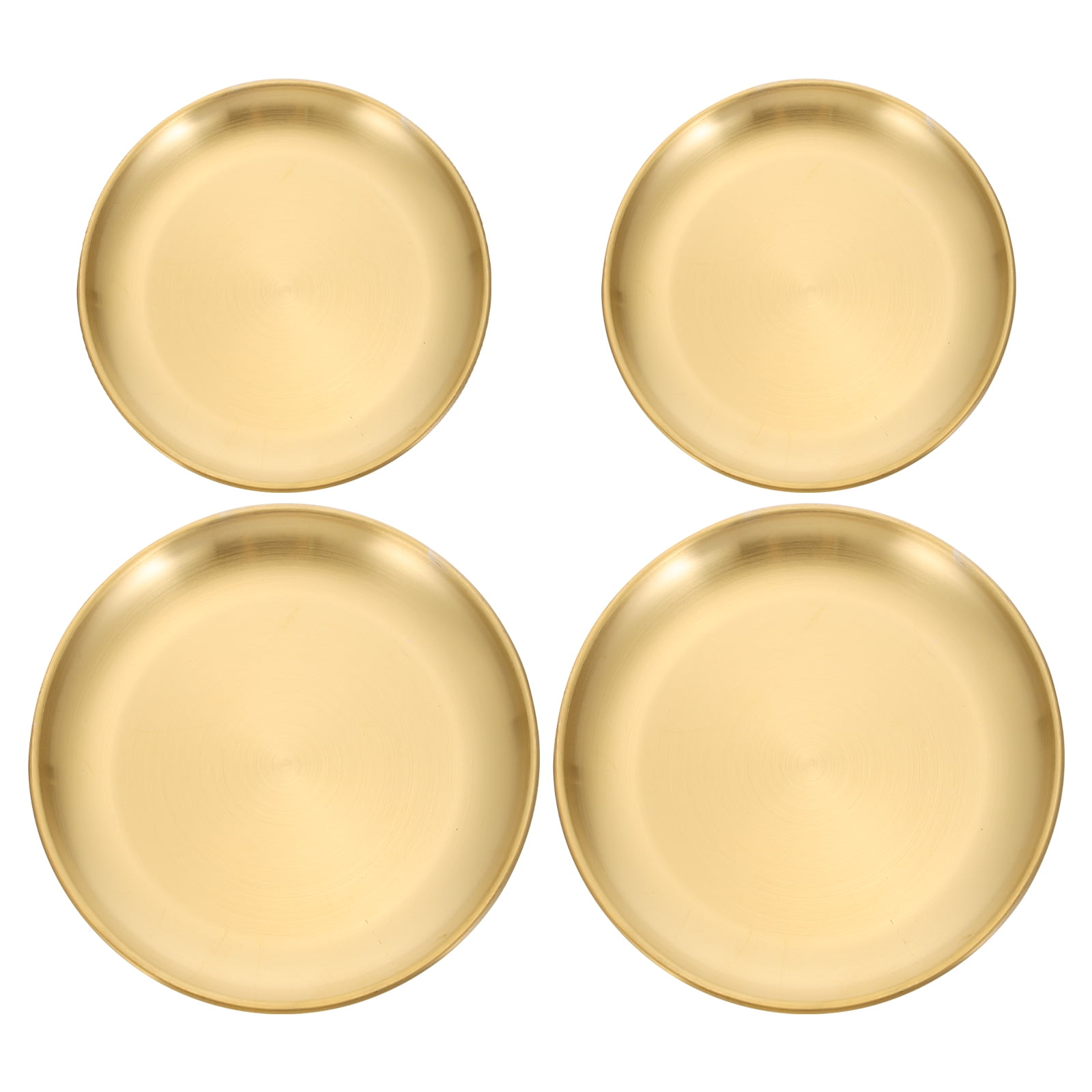 Disc Round Barbecue Plates Food Trays Appetizer Serving Garnish ...