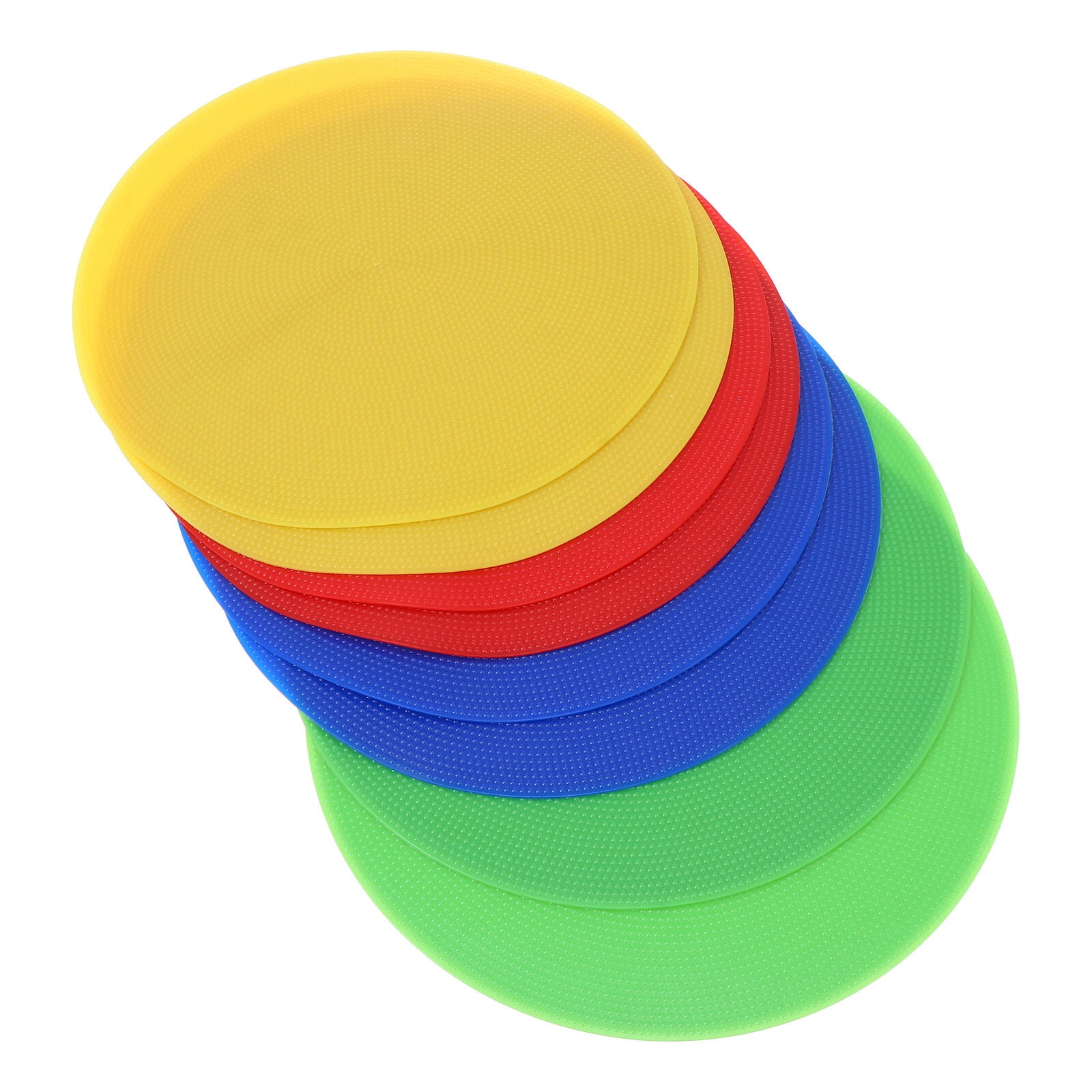 Disc Sign 8 Pcs Marking Pad Soccer Training Emblems Poly Spot Marker ...