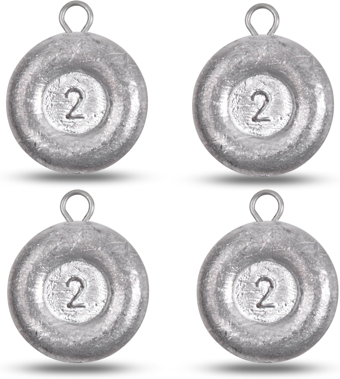 Disc Sinkers Fishing Weights, Coin Fishing Sinkers Weights Saltwater ...