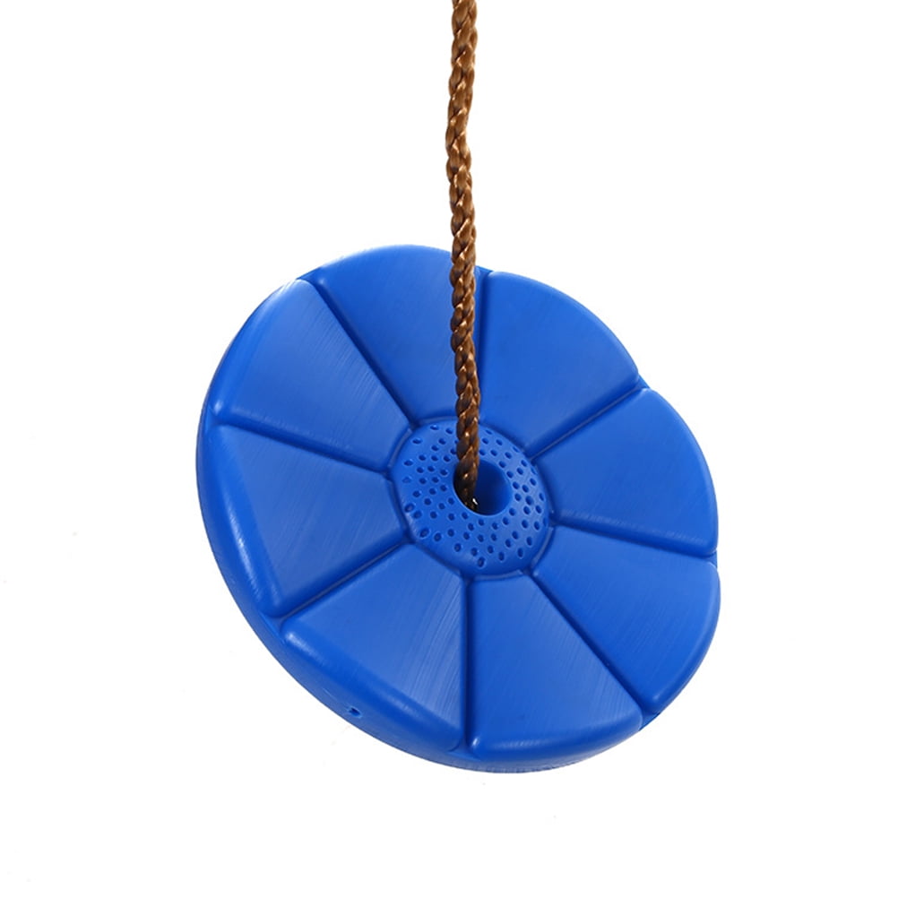 Disc Swing Seat Disk Swings for Trees Safe Swing for Kids Blue Swing ...