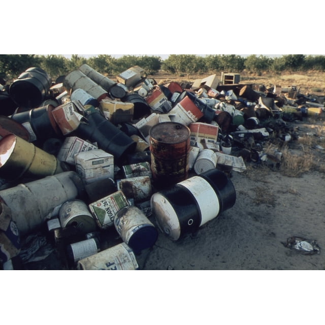 Discarded Pesticide Containers Include Cygon 267 And Dibtom Both Are ...