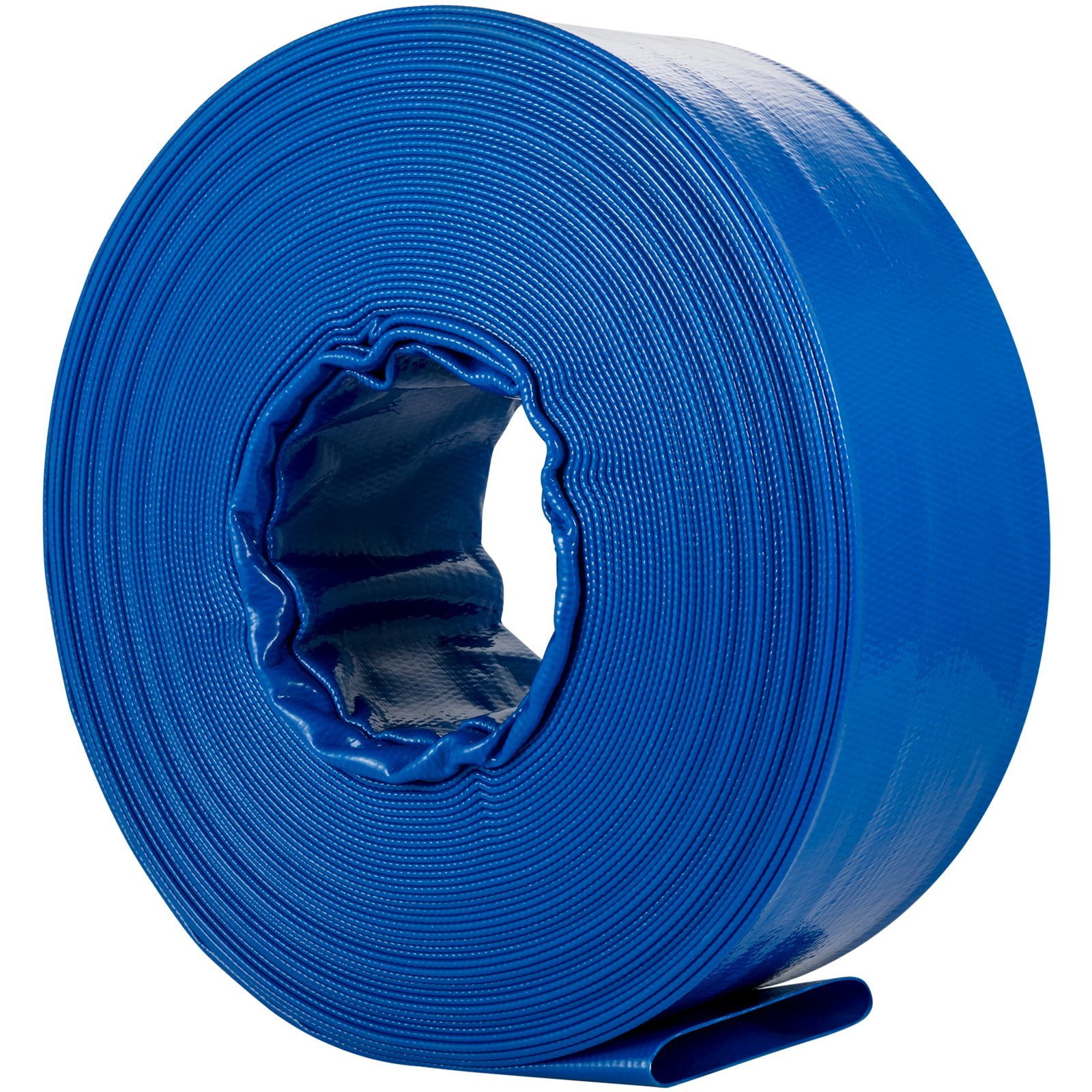 Discharge Hose, 1-1/2" x 105', Heavy-Duty PVC Fabric Lay Flat Hose ...