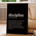 Discipline Motivational Poster, Poster Home Decor , Poster Print Only ...