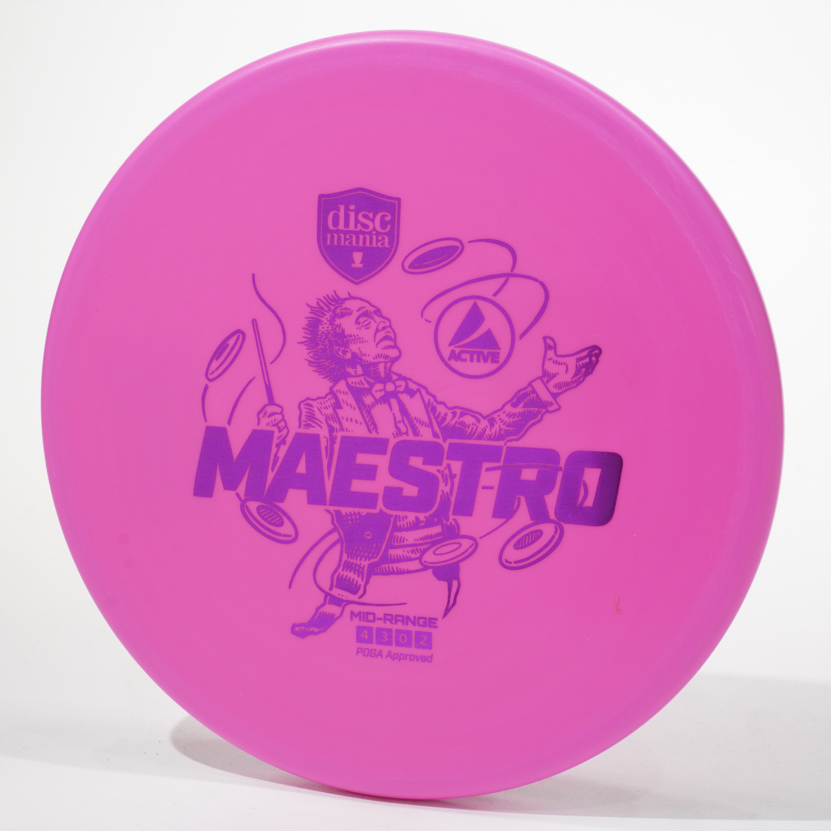 Discmania Active Maestro Disc Golf Midrange Disc, Pick Color/Weight ...