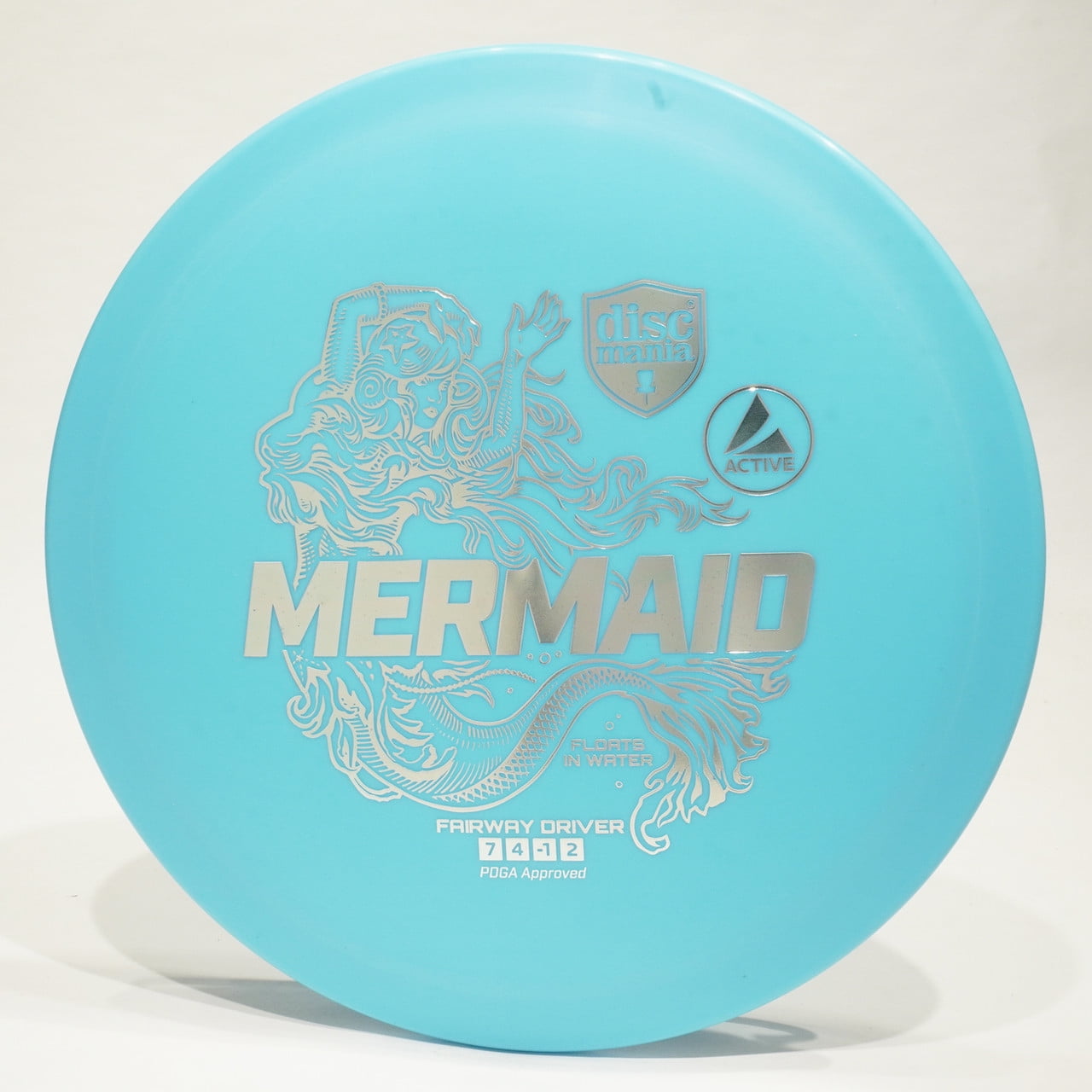 Discmania Active Mermaid Disc Golf Fairway Driver - Floats in Water ...