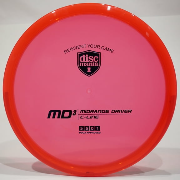 Discmania MD3 (S-Line) Vinyl Stamp Midrange Golf Disc - Walmart.com
