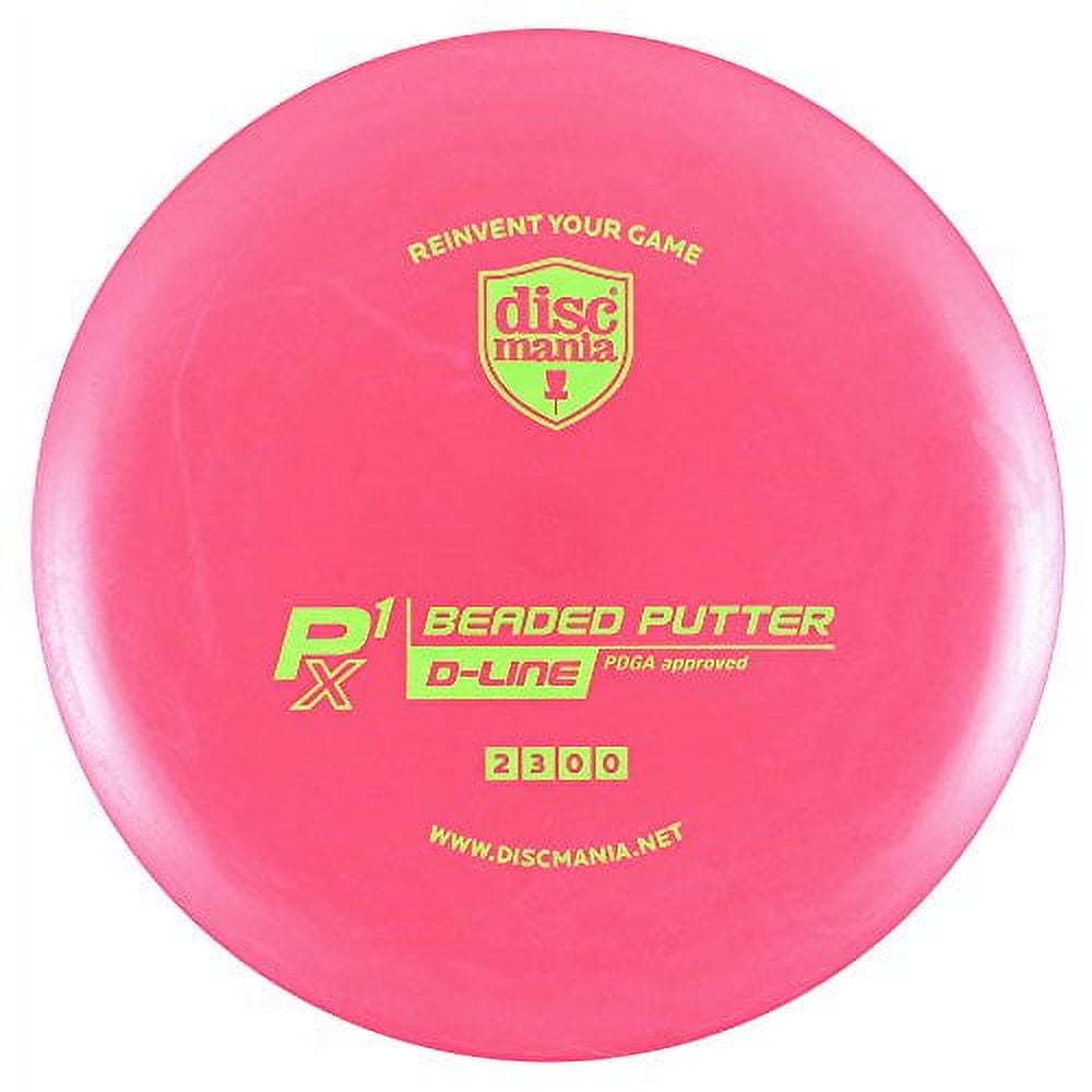 Discmania D-Line P1x Beaded Putter Golf Disc [Colors may vary ...