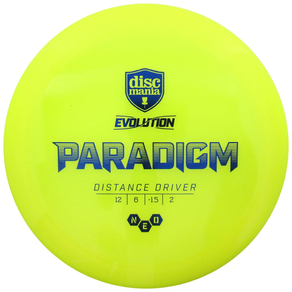 Discmania Evolution Neo Paradigm Distance Driver Golf Disc - 165-169g ...