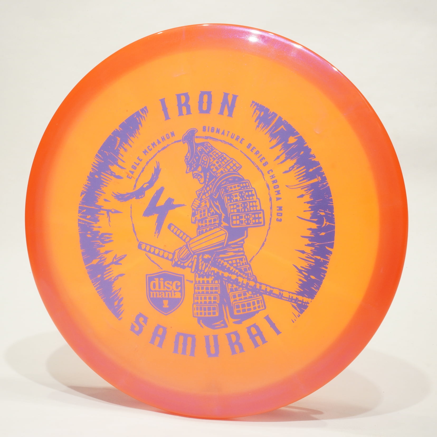 Discmania Iron Samurai 4 MD3 (Chroma) Eagle McMahon Midrange Golf Disc ...